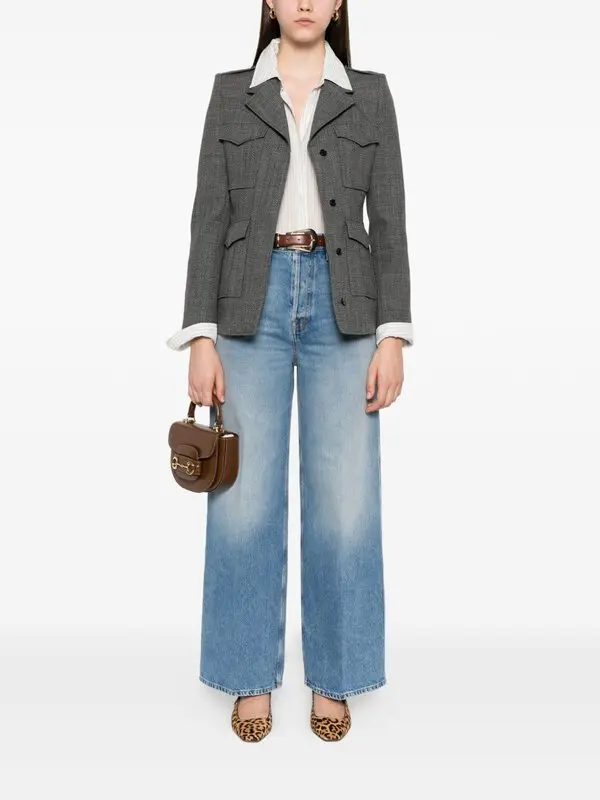 Gucci Wide-leg Denim Jeans