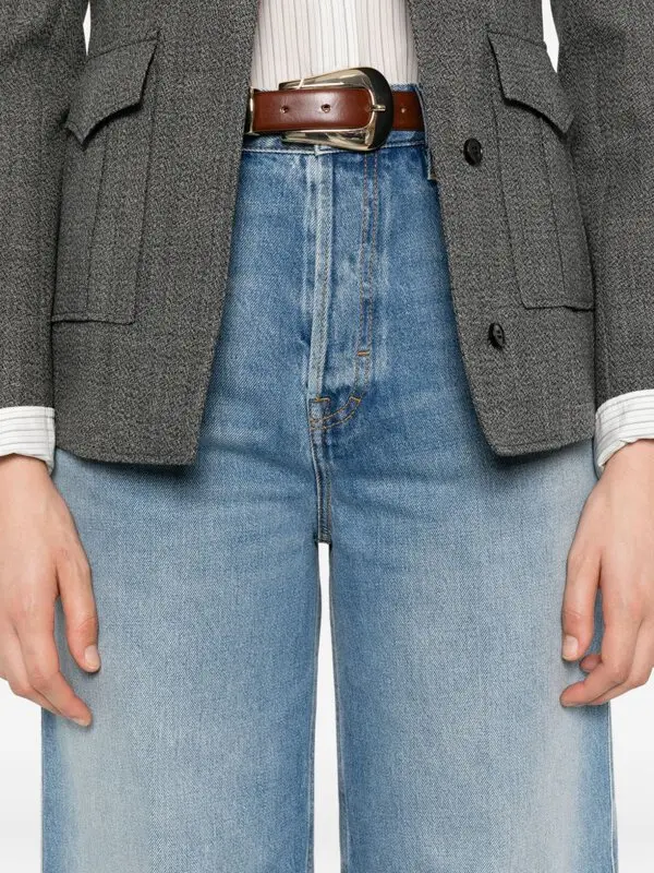 Gucci Wide-leg Denim Jeans
