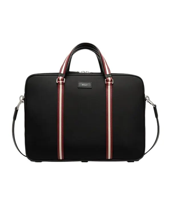 Bally Zipper Shoulder Bag - Black