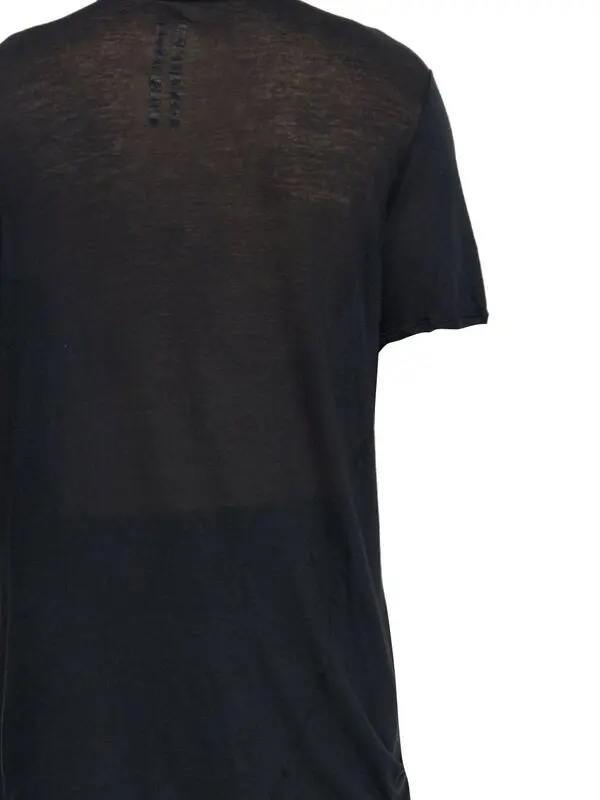 Rick Owens Short Sleeve Crewneck T-shirt - Black