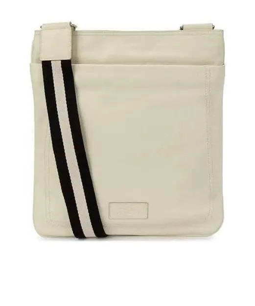 Bally Logo Shoulder Bag - Nude