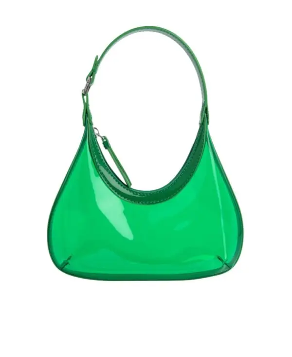 By Far Zipper Handbag - Green