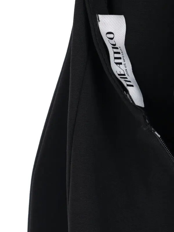 Attico Sleeveless Mini Dress With Embellished Straps