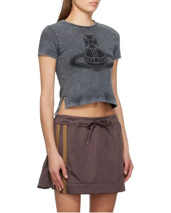 VIVIENNE WESTWOOD Orb Printed Crewneck T-shirt