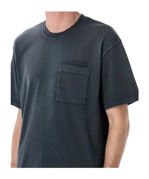 Marni Logo Patch Crewneck T-shirt