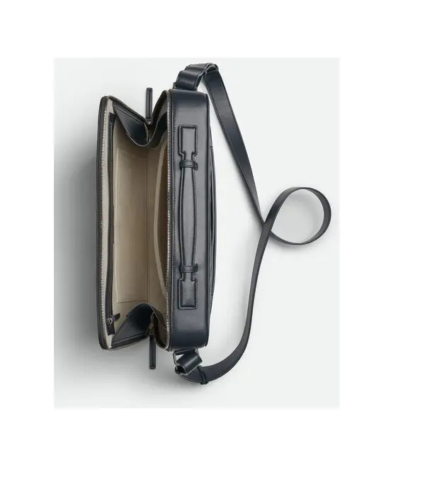 Bottega Veneta Getaway Slim Briefcase - Shadow