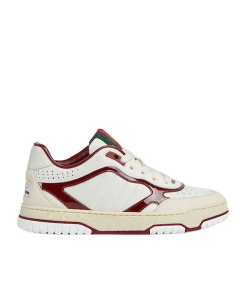 Gucci Panelled Low-top Sneakers - White