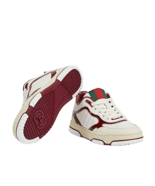 Gucci Panelled Low-top Sneakers - White