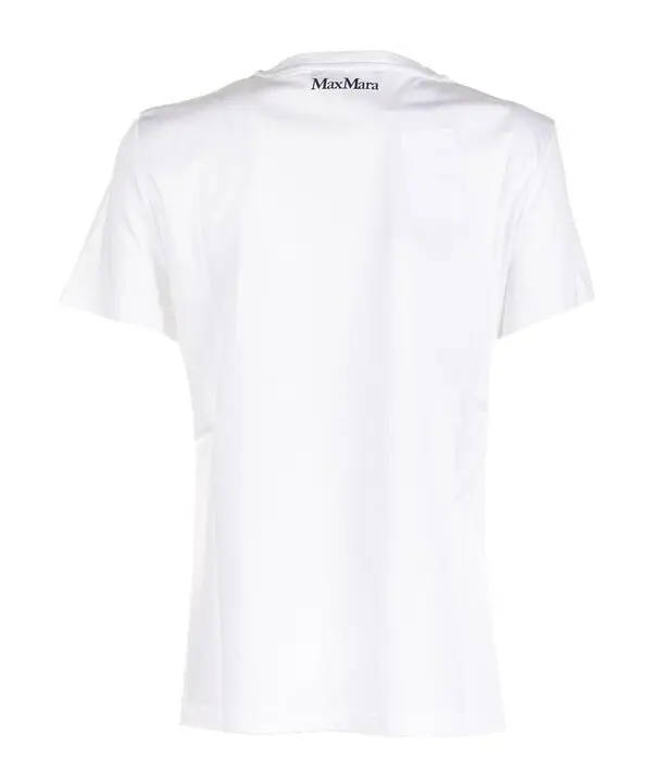 Max Mara Embroidered Floral Crewneck T-shirt