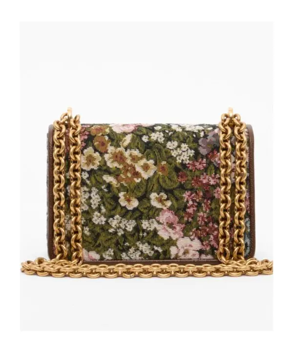 Valentino Garavani Vain Floral Patterned Small Shoulder Bag