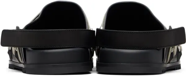 Rick Owens Cross-strap Slip-on Sandals - Black