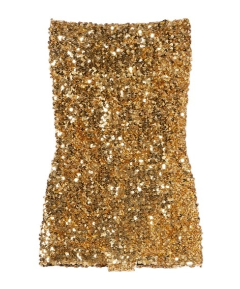 Gucci Embellished Sequin Jumpsuit - Gold