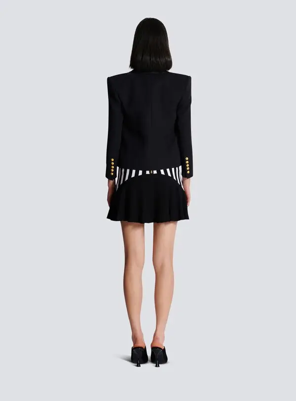 Balmain Double-breasted Jacket With Satin Lapels