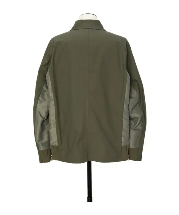 Sacai Oxford Jacket - Khaki
