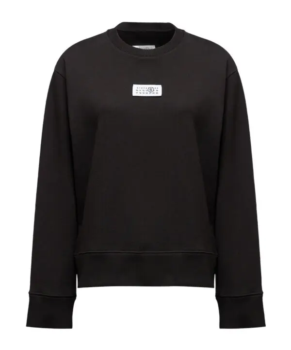 MAISON MARGIELA Numbers Detailed Crewneck Sweatshirt