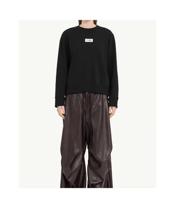 MAISON MARGIELA Numbers Detailed Crewneck Sweatshirt
