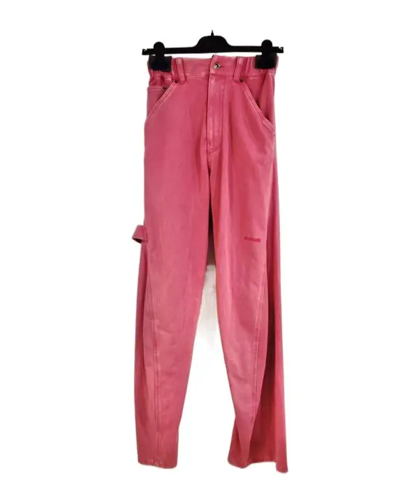 We11Done Twisted Overalls - Red