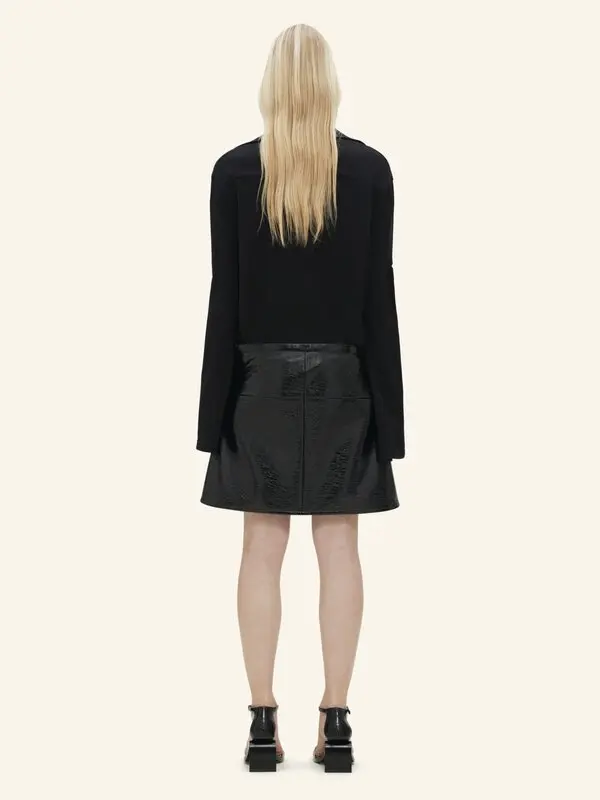 COURREGES Long Sleeve Polo Shirt