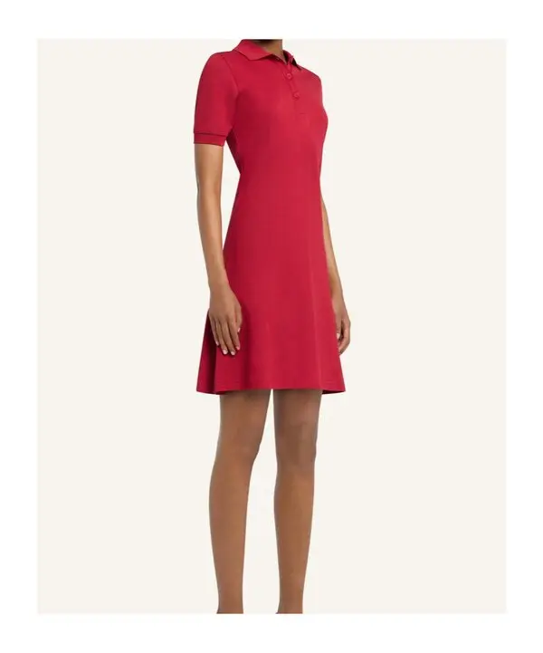 COURREGES Courrèges Mini Piqué Polo Dress