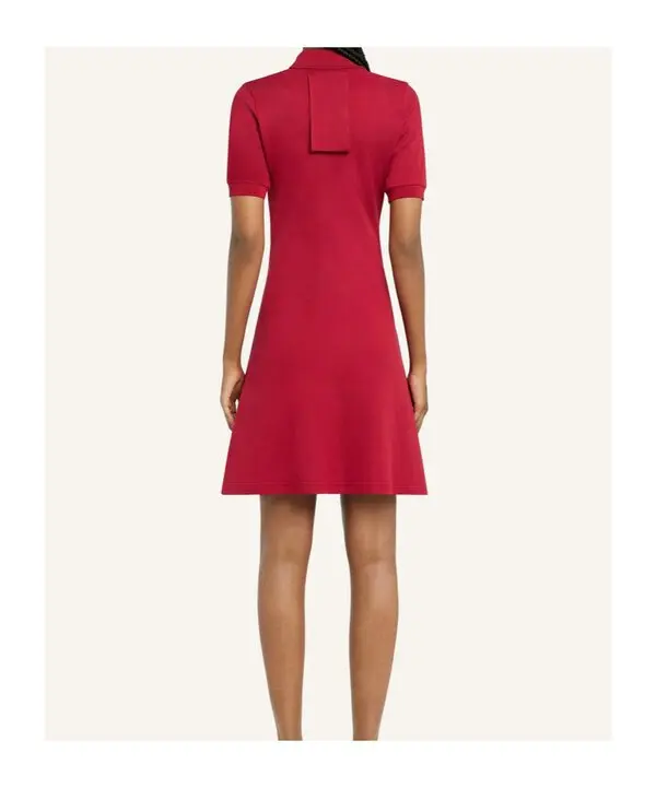 COURREGES Courrèges Mini Piqué Polo Dress
