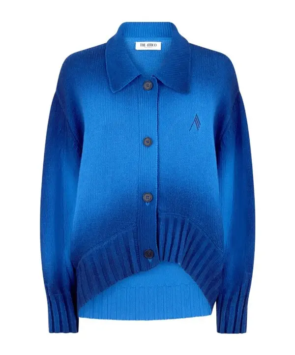 Attico Cerulean Gradient Cardigan