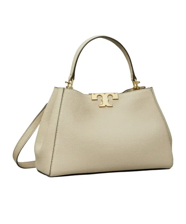 Tory Burch Eleanor Medium Tote Bag - Light Stone