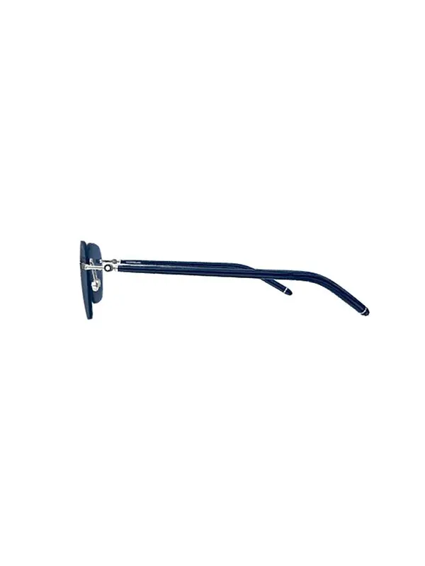 Montblanc Rimless Octagon Sunglasses