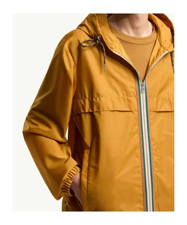 Moncler Nidge Zip-up Hooded Jacket - Yellow