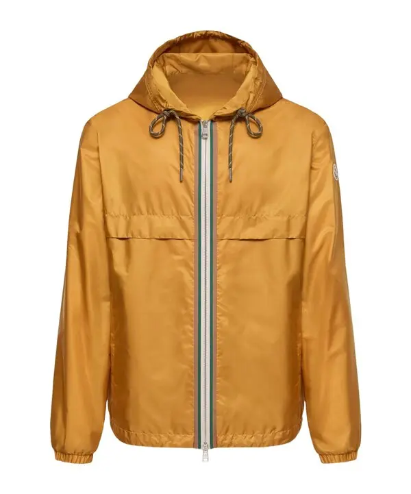 Moncler Nidge Zip-up Hooded Jacket - Yellow