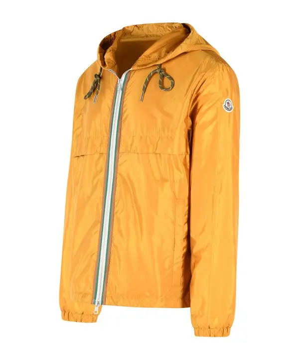 Moncler Nidge Zip-up Hooded Jacket - Yellow