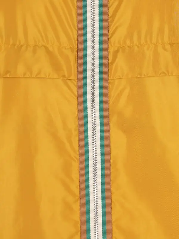 Moncler Nidge Zip-up Hooded Jacket - Yellow