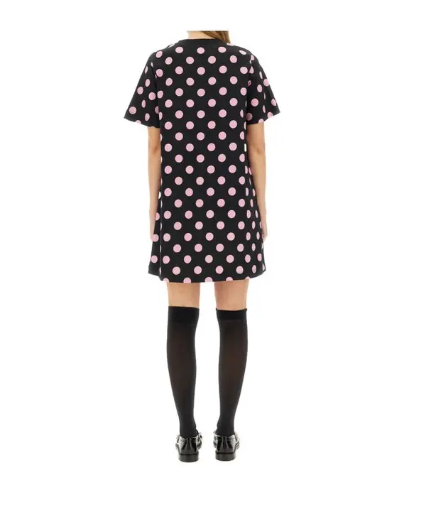 Moschino Teddy Bear Polka Dot Dress