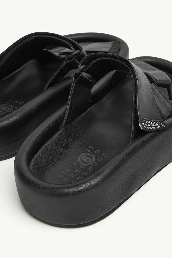 MAISON MARGIELA Webbing Slip-on Sandals