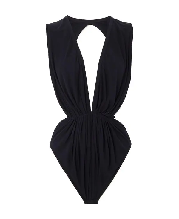 Rick Owens V-neck Open-back Body