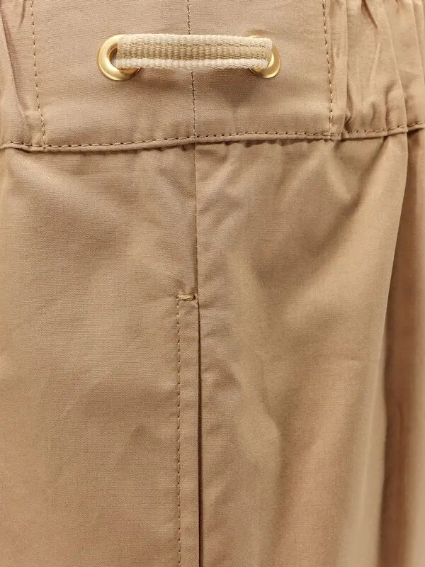 Max Mara Haway High-waist Shorts - Brown