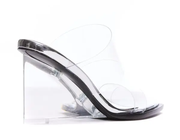 Alexander McQueen Double Strap Wedge Sandals