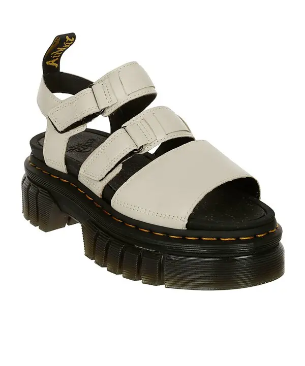 Dr. Martens Open-toe Flat Sandals With Thick Sole And Logo Detail