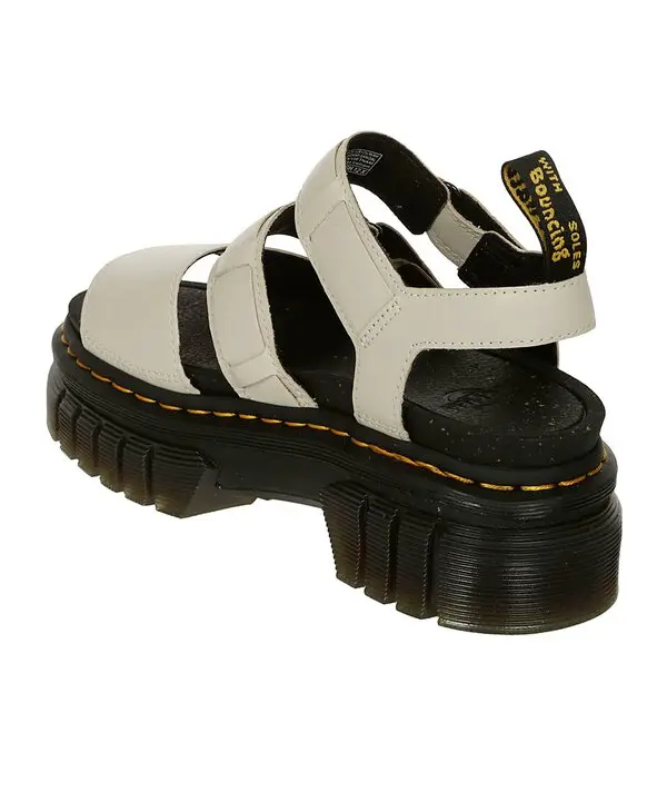 Dr. Martens Open-toe Flat Sandals With Thick Sole And Logo Detail