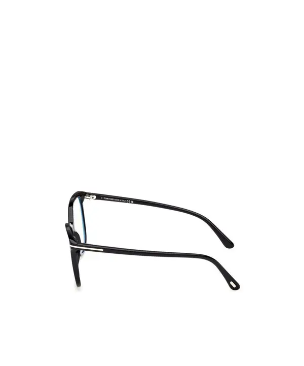TOM FORD Geometric Eyeglasses - Black