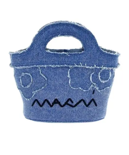 Marni Tropicalia Micro Tote Bag - Indigo