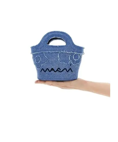 Marni Tropicalia Micro Tote Bag - Indigo