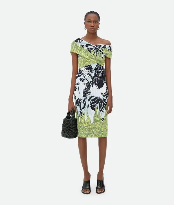 Bottega Veneta Graphic Jacquard Top