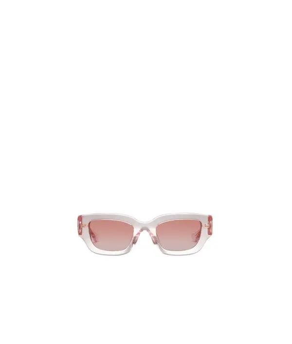 Gucci Rectangular Frame Sunglasses - Pink