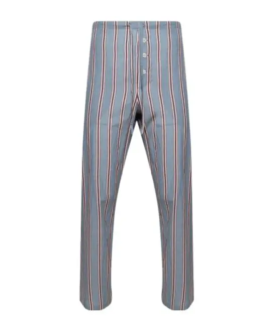 BODE Regatta Stripe Pajama Pants - Gray