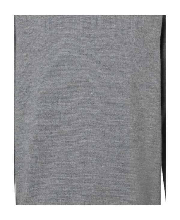 Burberry Icon Stripe Trim Crew Neck Pullover