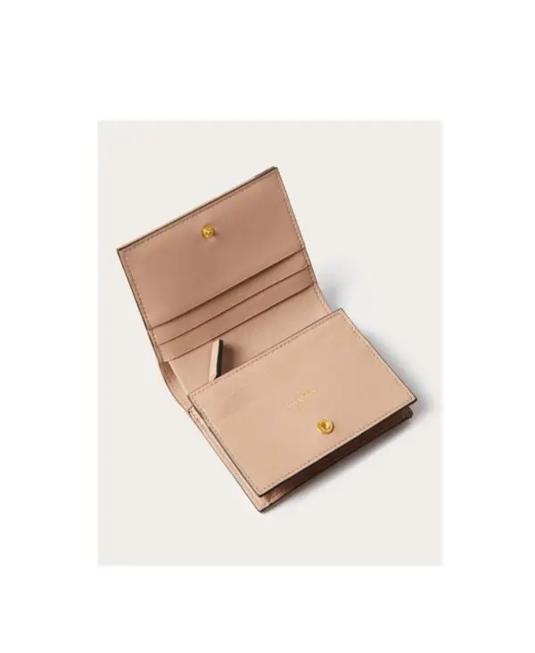 Valentino Garavani Roman Stud Foldover Top Wallet