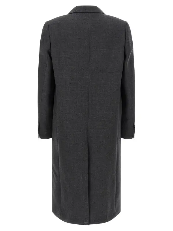 Dries Van Noten Long Sleeve Double-breasted Coat