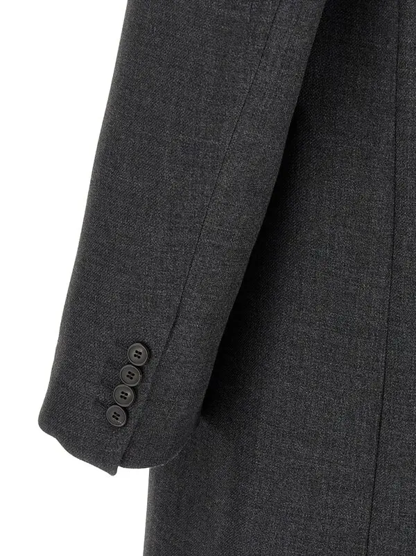 Dries Van Noten Long Sleeve Double-breasted Coat