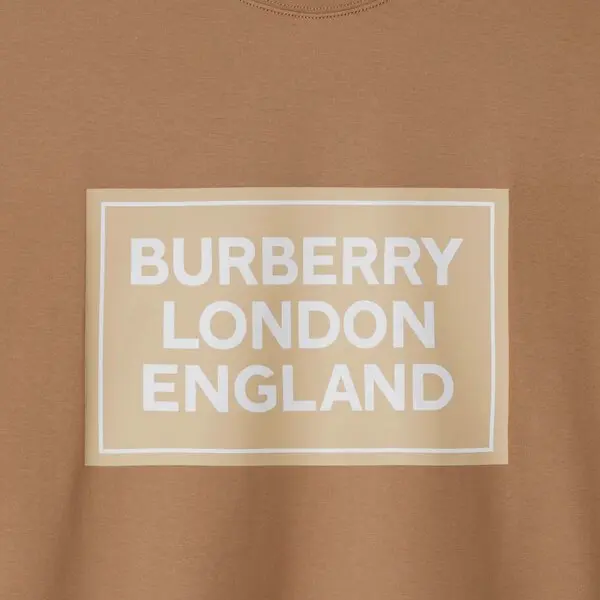 Burberry Logo Short-sleeved T-shirt - Brown