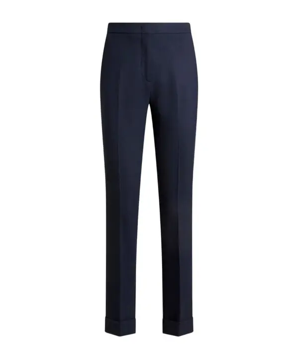 Etro Cropped Tailored Trousers - Black